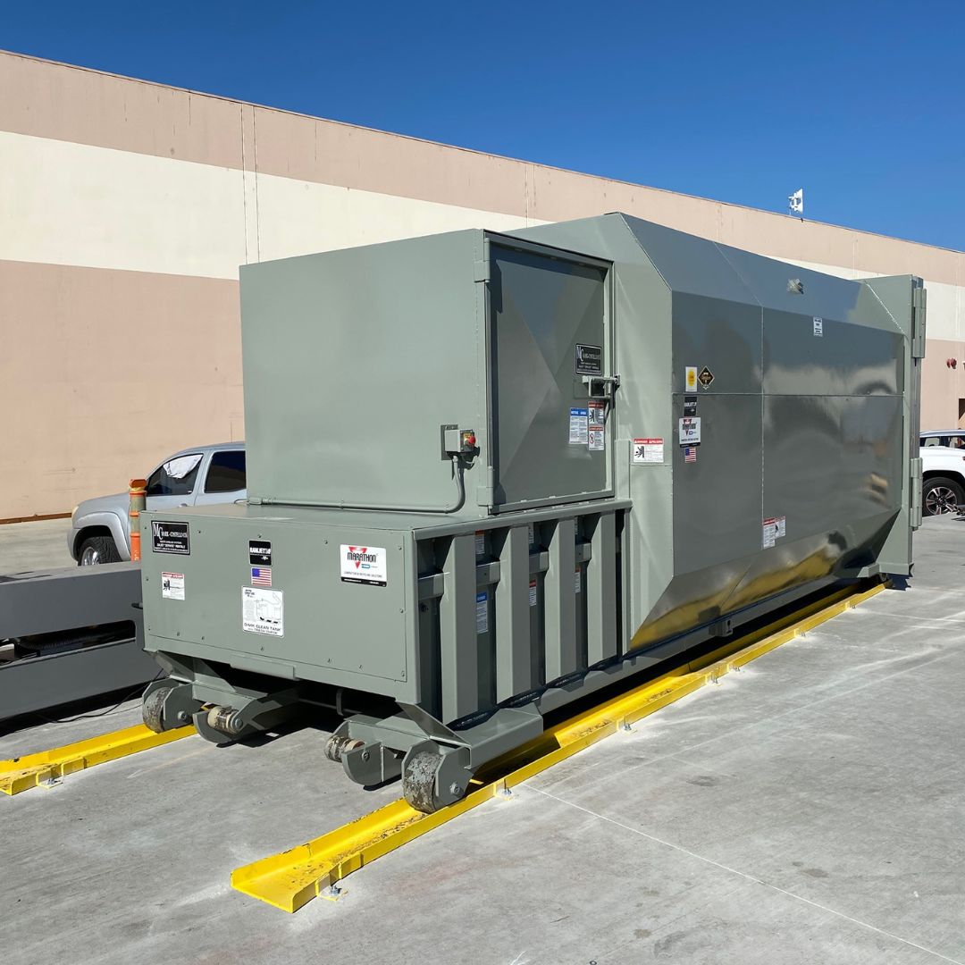 15-Yard Transfer Station Compactor for Efficient Waste