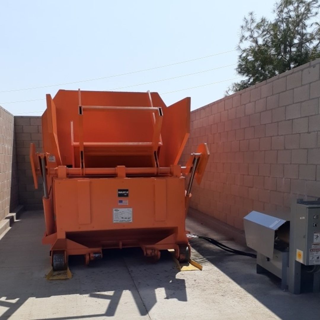 15-Yard Transfer Station Compactor for Efficient Waste