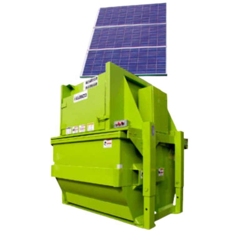 Solar Powered Compactor for Efficient Waste Management